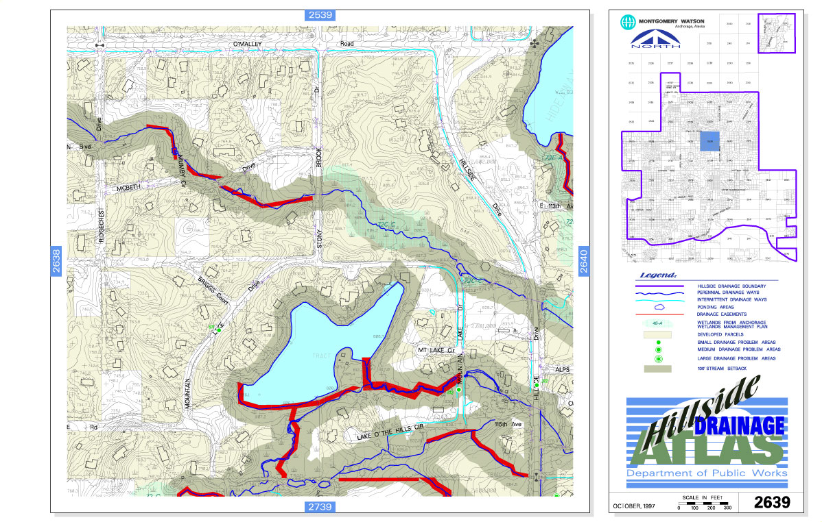 Watershed Management Hillside Drainage Atlas