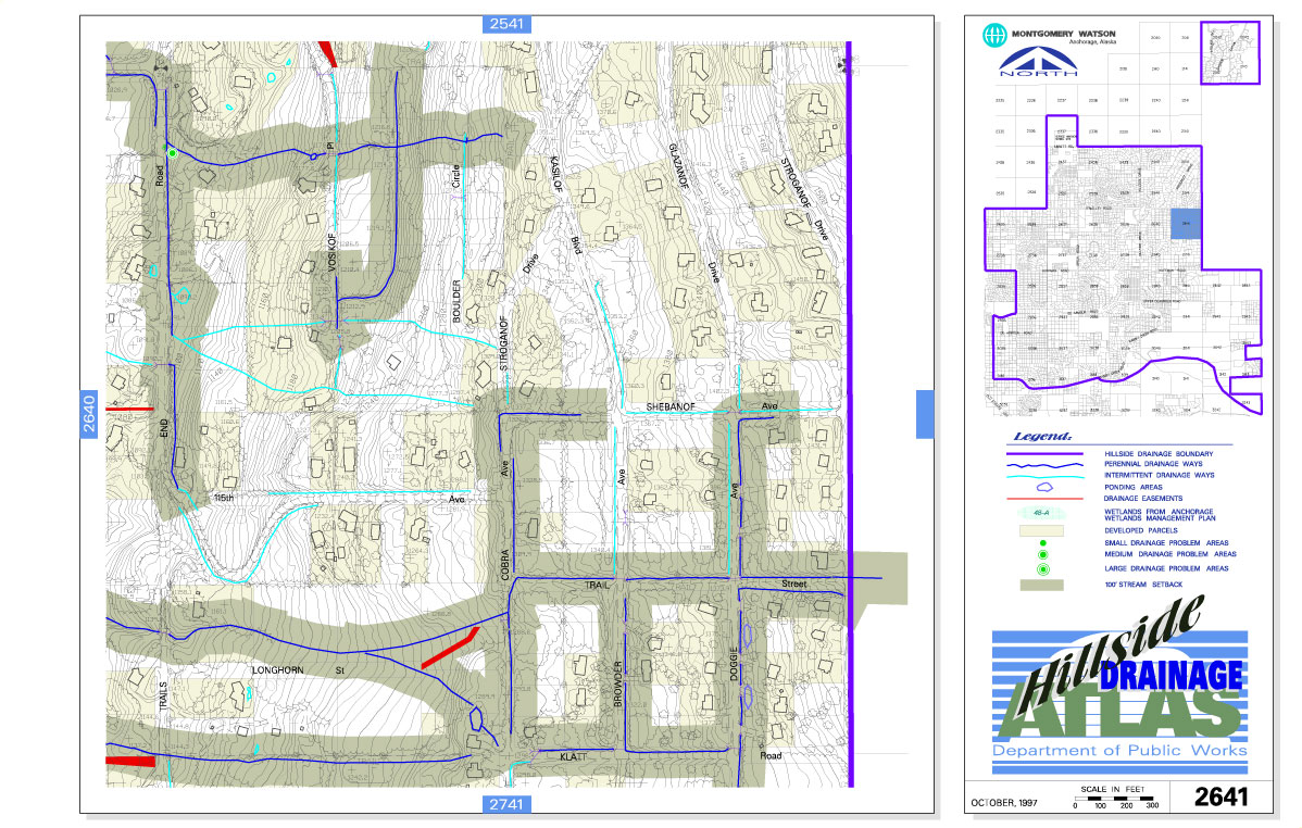 Watershed Management Hillside Drainage Atlas