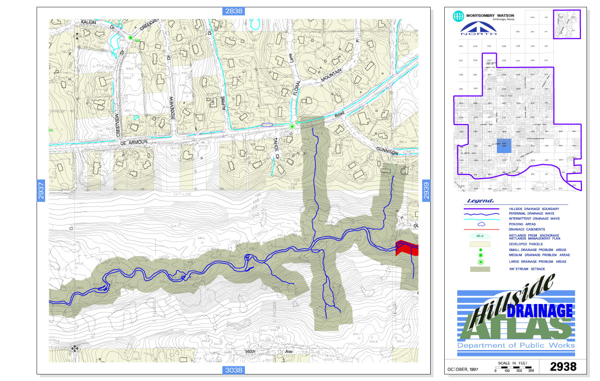 Watershed Management Hillside Drainage Atlas