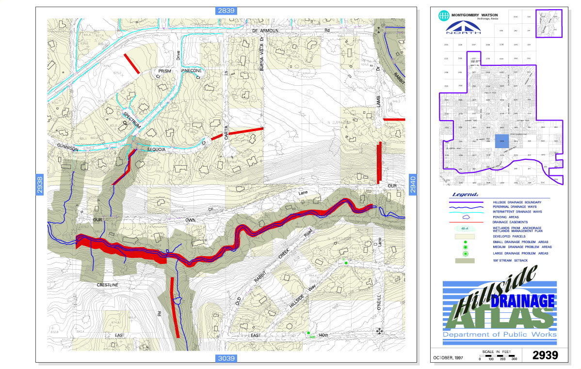 Watershed Management Hillside Drainage Atlas