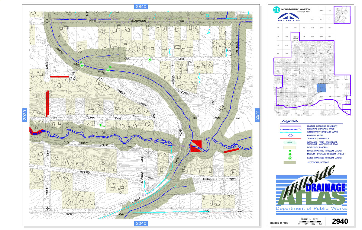 Watershed Management Hillside Drainage Atlas