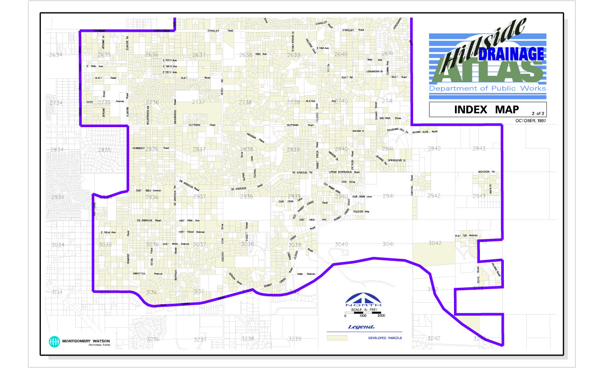 Watershed Management Hillside Drainage Atlas