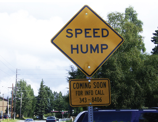 Traffic Speed Humps